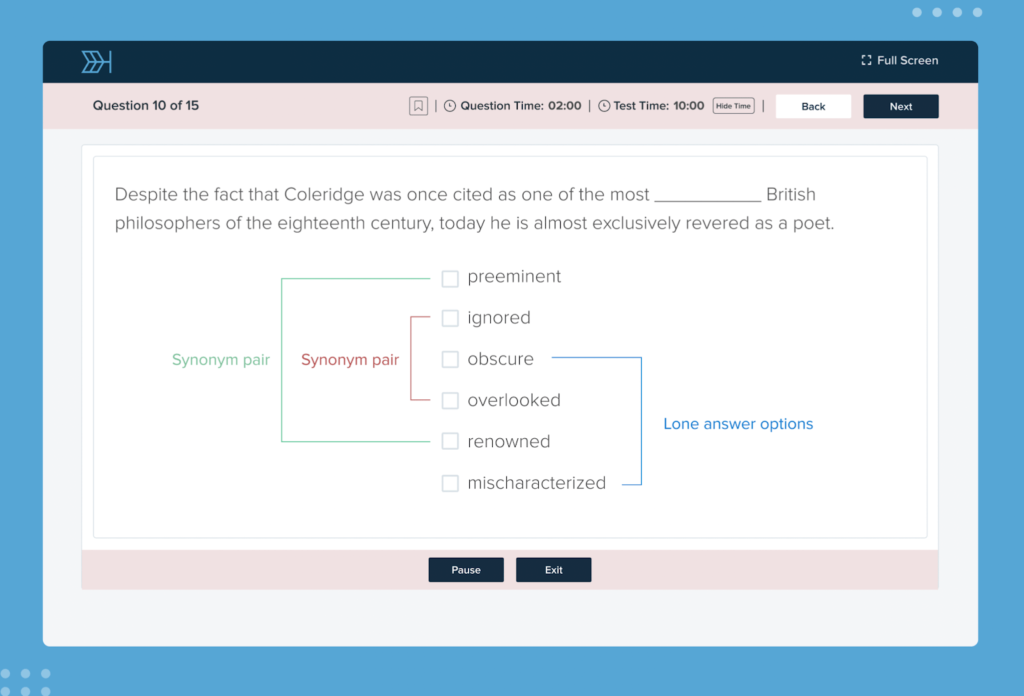 GRE Sentence Equivalence Practice | TTP GRE Blog