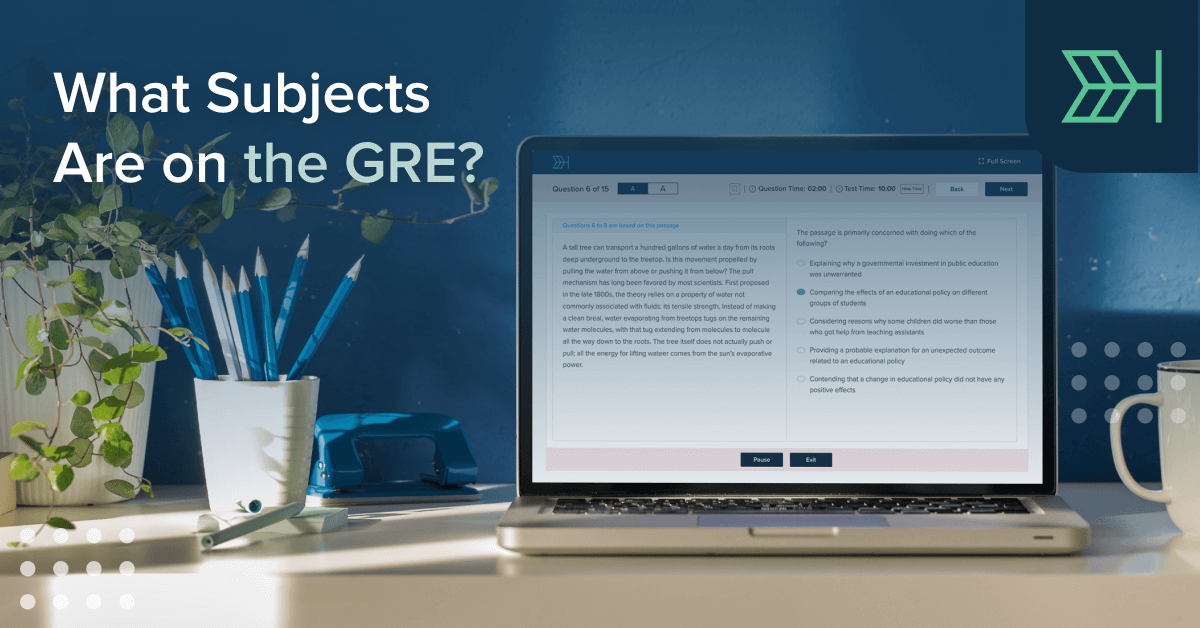 What Subjects are on the GRE? | TTP GRE Blog