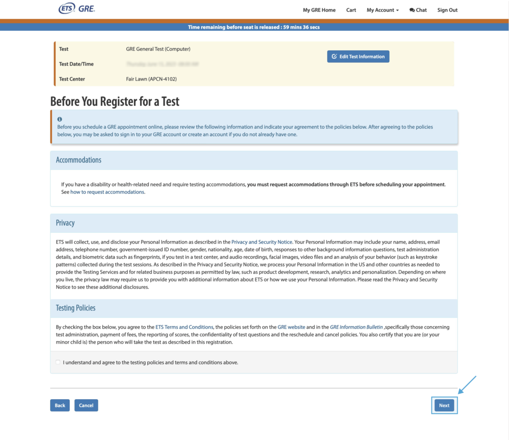 How to Sign Up for the GRE | TTP GRE Blog