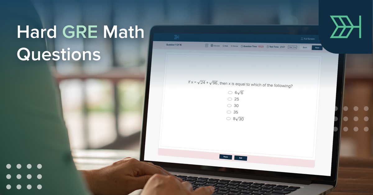 Hard GRE Math Questions Practice And Tips TTP GRE Blog