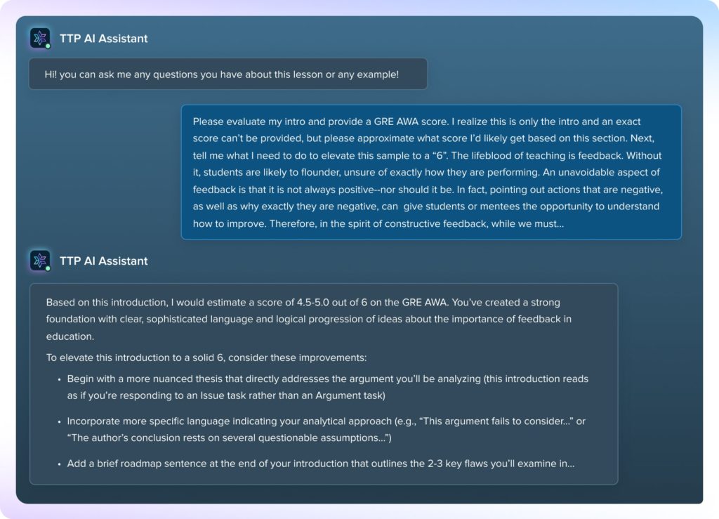 Best GRE Writing Tips to Ace the AWA | TTP GRE Blog